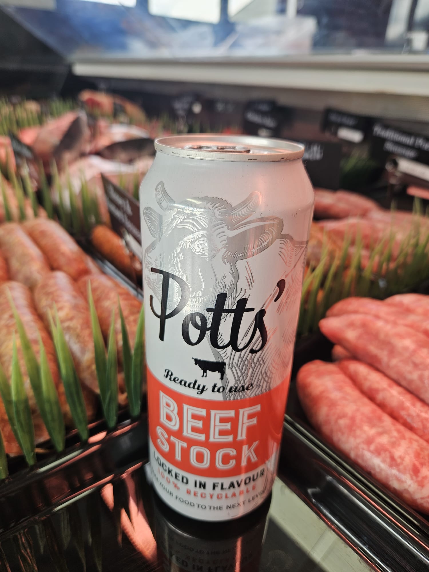 Potts Beef Stock Can | Starveall Butchers